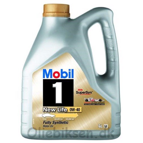 Mobil 1 FS 0W-40 - 4 Liter - Til Biler (olie, Oliefiltre mv ...