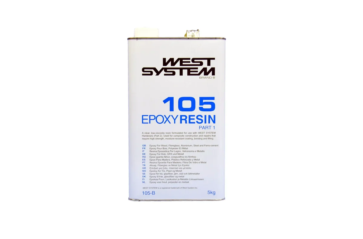 West System Epoxy 5 kg 105-B - EPOXY - Oliebiksen.dk